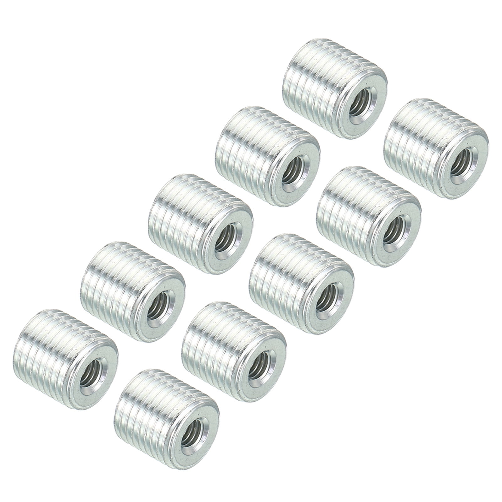 Uxcell M10x1mm to M4x0.7mm Thread Adapters Sleeve Reducing Nut 10mm ...