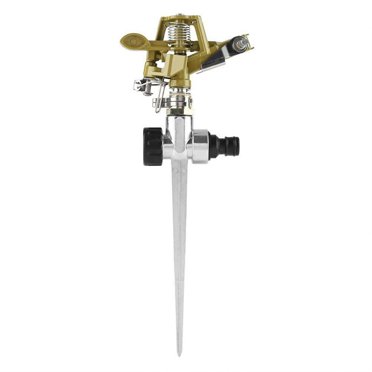 360 Fully Circle Rotating Watering Sprinkler Irrigation System 3 Nozzle ...
