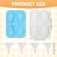 2 Pack 4 Cavity 3D Mango Fruit Pudding Silicone Mold, Fruit Molds ...