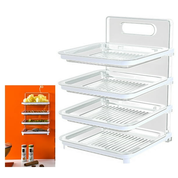 Multilayer Hot Pot Dishes,Wall Mounted Food Sorting Fruit Vegetable ...