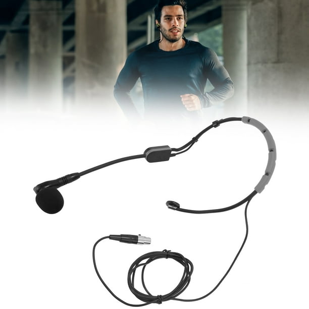 Headworn Condenser Microphone, Hydrophobic Structure Fitness Headset ...