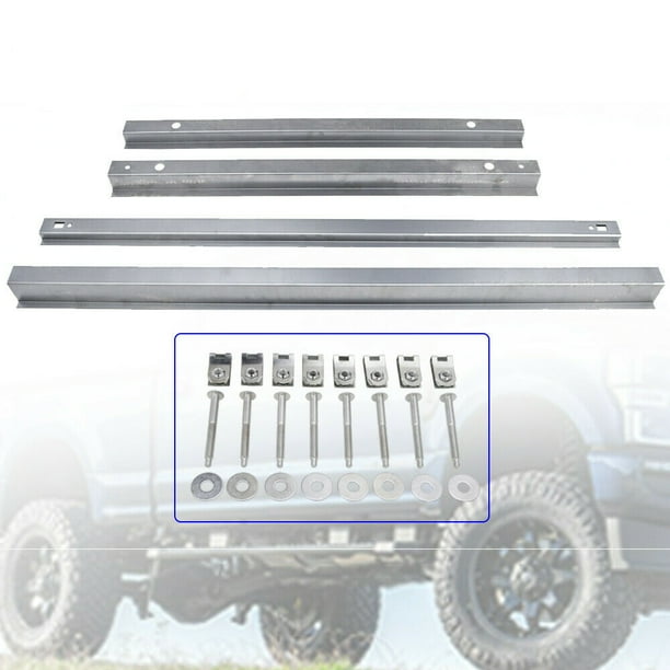 ELITEWILL 4X Truck Bed Support Rails Fit for 1999-2017 Ford Super Duty ...