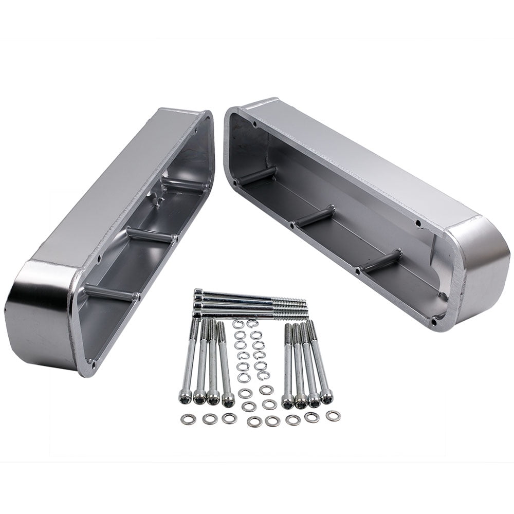 Maxpeedingrods Fabricated Aluminum Tall Valve Covers Fit Ford BBF 429 ...
