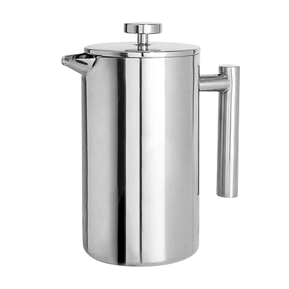 Cafetera Doble Pared A Presión Francesa 350/800/1000ml Acero Inoxidable ...