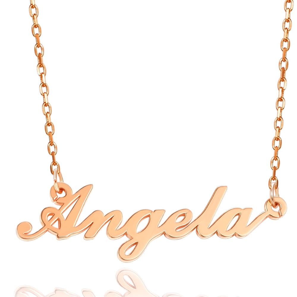 Custom Name Necklace Personalized Customized Jewelry Gift for Women ...