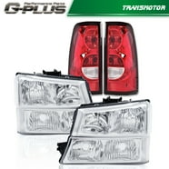 ANZO 1995-2001 Ford Explorer Crystal Headlights Chrome w/ Corner Lights ...