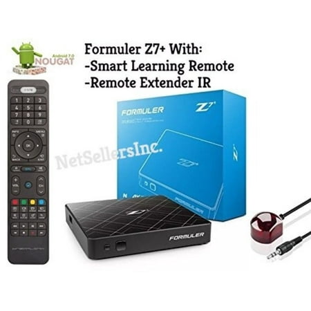 Formuler z7+ ANDROID NOUGAT 7 Built In WIFI With Smart Learning Remote ...