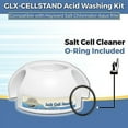 GLX-CELLSTAND Acid Washing Kit Compatible with Hayward Salt Chlorinator ...