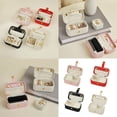 AOOOWER Miniature Jewelry Container for Accessories Portable Jewelry ...