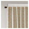 Blackout Curtain Panel - Jacquard Marble Design - Total Light Blocking ...