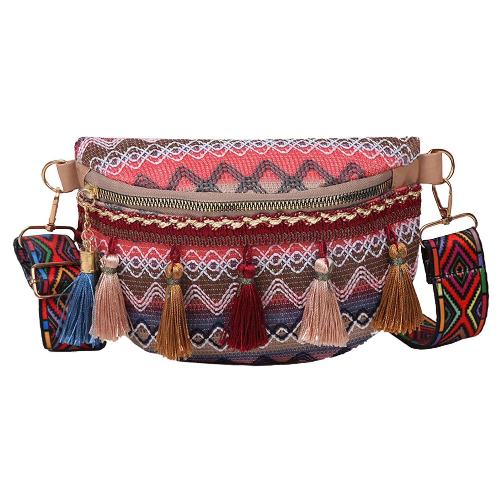 Click here for Yinanstore Boho Fanny Pack Hip Bag Detachable Adju... prices