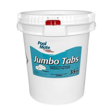 Pool Time MaxBlue Chlorine Tabs, 3 Inch Chlorinator Tablets, 6-in-1 ...