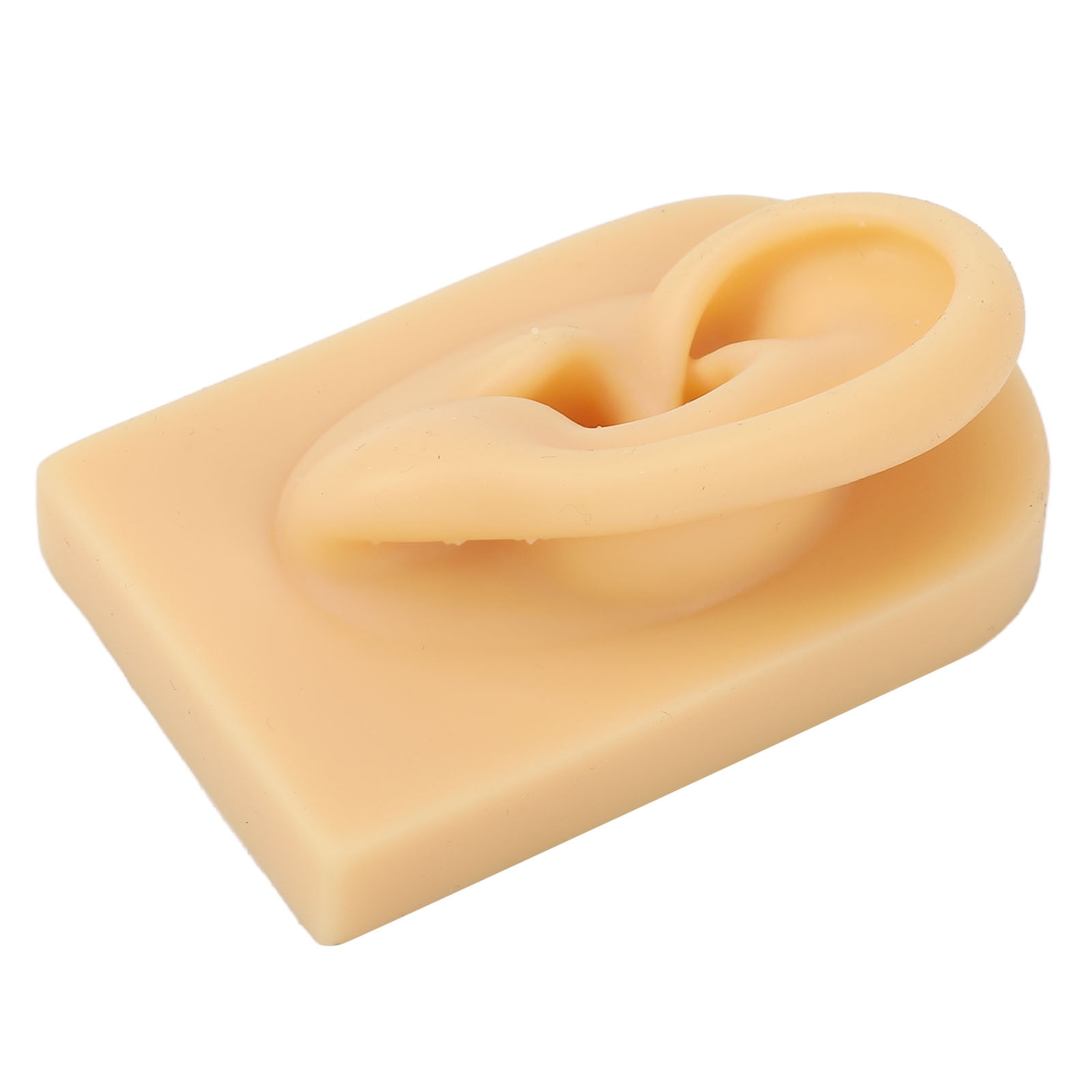 Modelo de oreja de silicona, modelo de oreja Práctica de perforación de ...