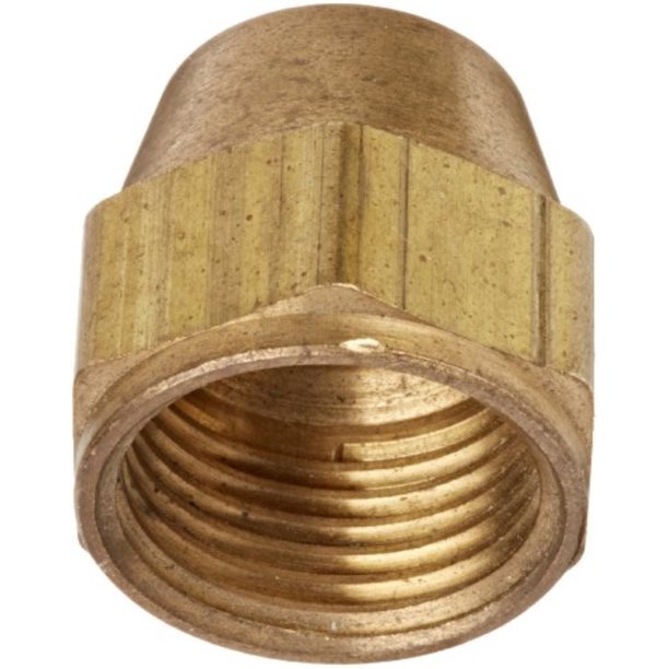 Eaton Weatherhead 1110x10 Brass Ca360 Sae 45 Degree Flare Nut 5 8