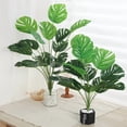 2-Pack Large Artificial Monstera Tree With Variegated Leaves ...