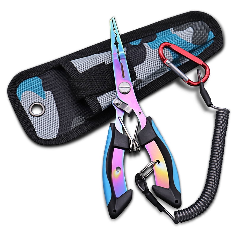 Stainless Steel Fishing Pliers Fishing Multi Tool for Split Ring, Hook ...