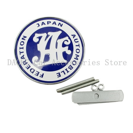 Car 3D Metal Decals Sticker JAF Logo Japan Automobile Federation Car ...