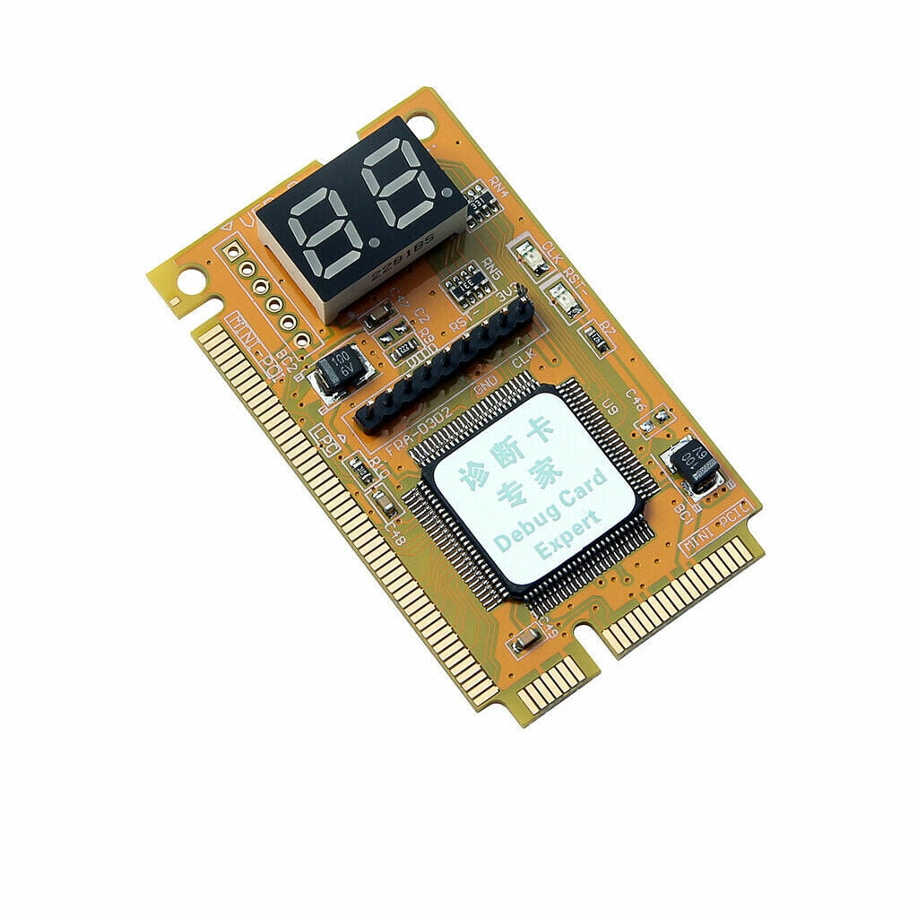3in1 PC Laptop Analyzer Mini PCI Mini PCI-E LPC Tester Diagnostic Post ...
