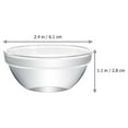 Tineasur clear serving bowl Glass Bowls High Grade Glass Food Serving ...
