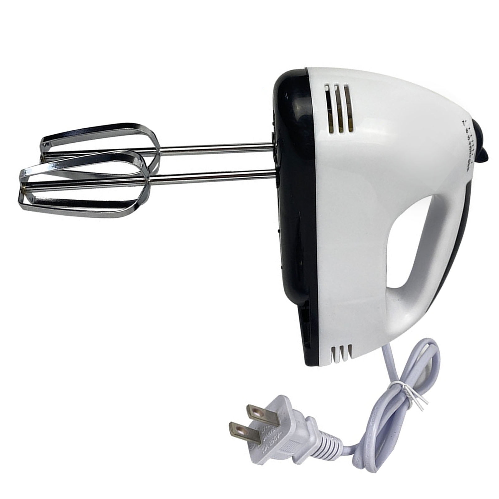 Electric Hand Mixer, Electric Egg Mixer 7 Gears Low Noise Handheld for ...