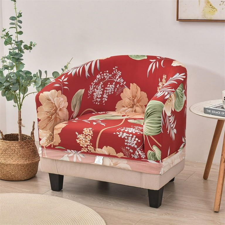 Barrel Club Chair Slipcovers