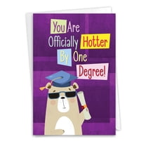 Humorous Graduation Greeting Card with 5 x 7 Inch Envelope - Lined ...
