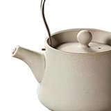 flameer 200ml Ceramic Teapot Chinese Traditional Rustic Tea Infuser Tea ...