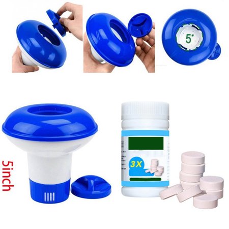 Pool Tablet Dispenser, Floating Pool Dispenser Scalable For Aquariums ...