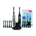 Pursonic Sonic movement Rechargeable Electric Toothbrush W/ BONUS 12 ...