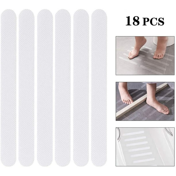 EIMELI 18 PCS Anti Slip Safety Bathtub Stickers Non-Slip Shower Strips ...