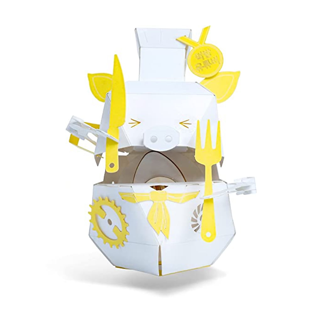 ROBOTRY Moving Paper Robots Making Kit, Chefu | Cam&Follower - Learn ...