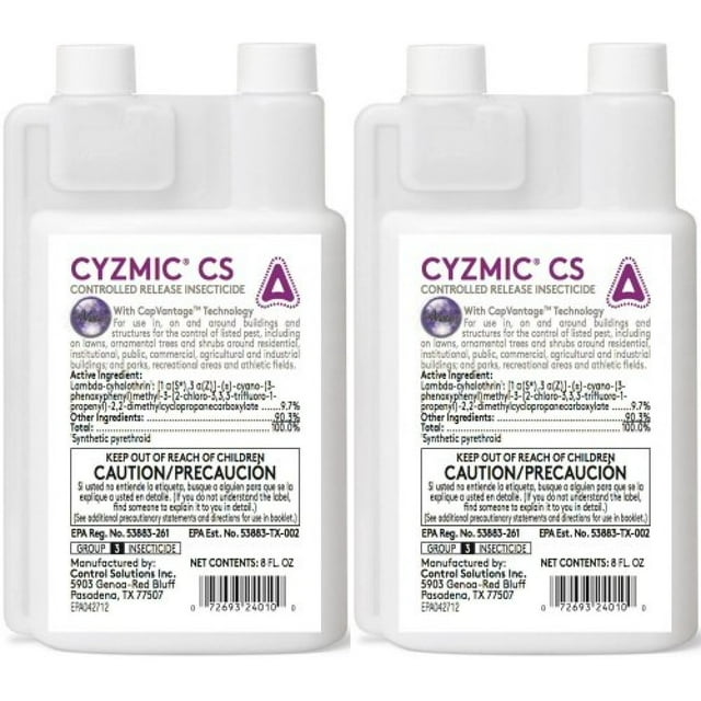 CSI Cyzmic CS Controlled Release Insecticide 16oz (2 x 8oz) - Walmart.com