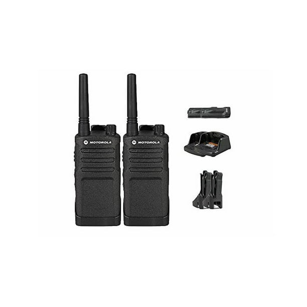 Pack de 2 Radios Empresariales Motorola RMU2040 de Dos Vías, 2 Vatios/4 ...