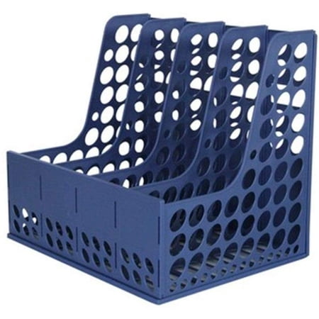 File cabinets Flat Stationery Mesh Magazine Rack Four-Column File Frame ...