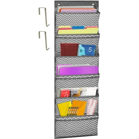 Godery Sustainable Office Storage Pocket, Cascading Wall File Organizer ...