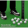 Golf Ball Retriever Tube 33.3 Inch, 21-Ball Capacity Ball Collector for ...