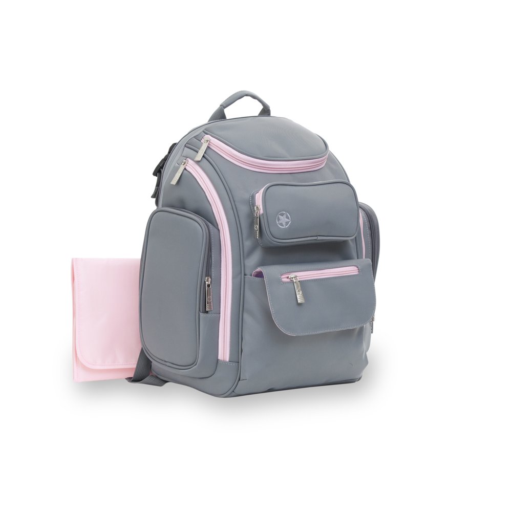 Jeep Backpack Diaper Bag - gray, one size - Walmart.com - Walmart.com