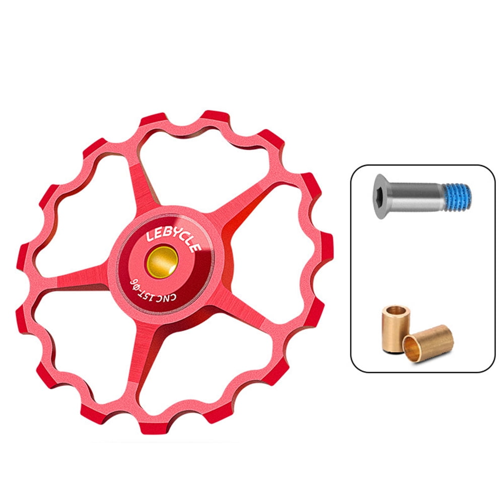 Bicycle Wheel Chain Rear Derailleur Sealed Bearings Pulleys Guide Mtb ...