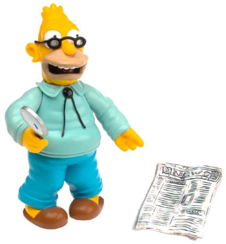 The Simpsons Wave 1 Action Figure Grampa Abe Simpson - Walmart.com