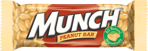 Munch Peanut Bar, 1.42 oz Bars (Pack of 8) - Walmart.com