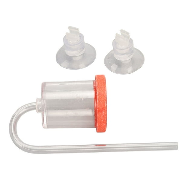 Aquarium Air Refiner, Acrylic CO2 Diffuser Silent Double Suction Cup ...