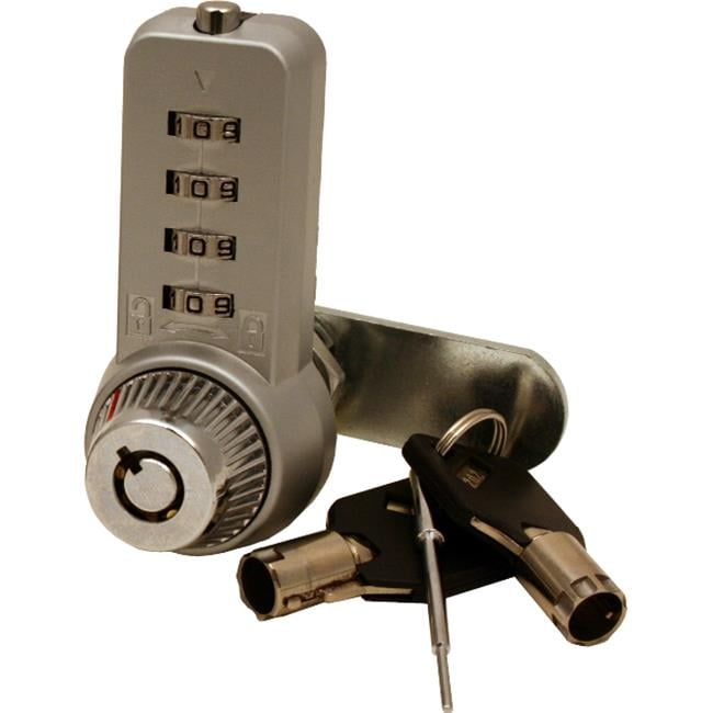 Combi-Cam Ultra 7432M-Keys, . 88 inch, 4-Dial Lock, Chrome - Walmart.com