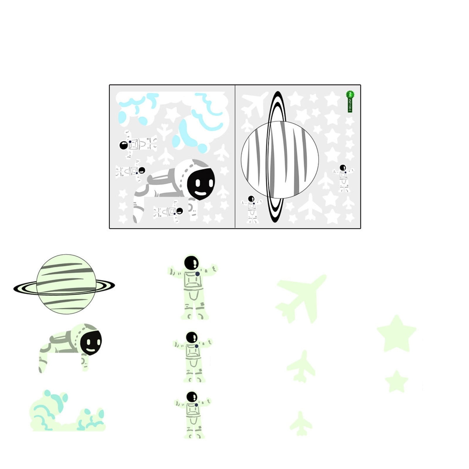 Click here for Egnmcr Wall Stickers  Cute Stickers Fluorescent Co... prices