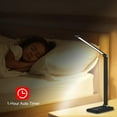 Portable LED Desk Lamp with Wireless Charging Station, USB Port, Auto ...