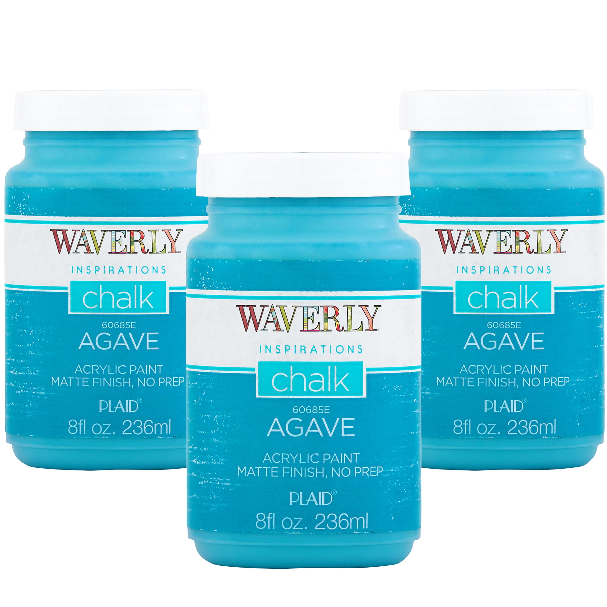 Waverly Inspirations Acrylic Chalk Paint Kit, Agave, Set of 3, 8 fl oz ...