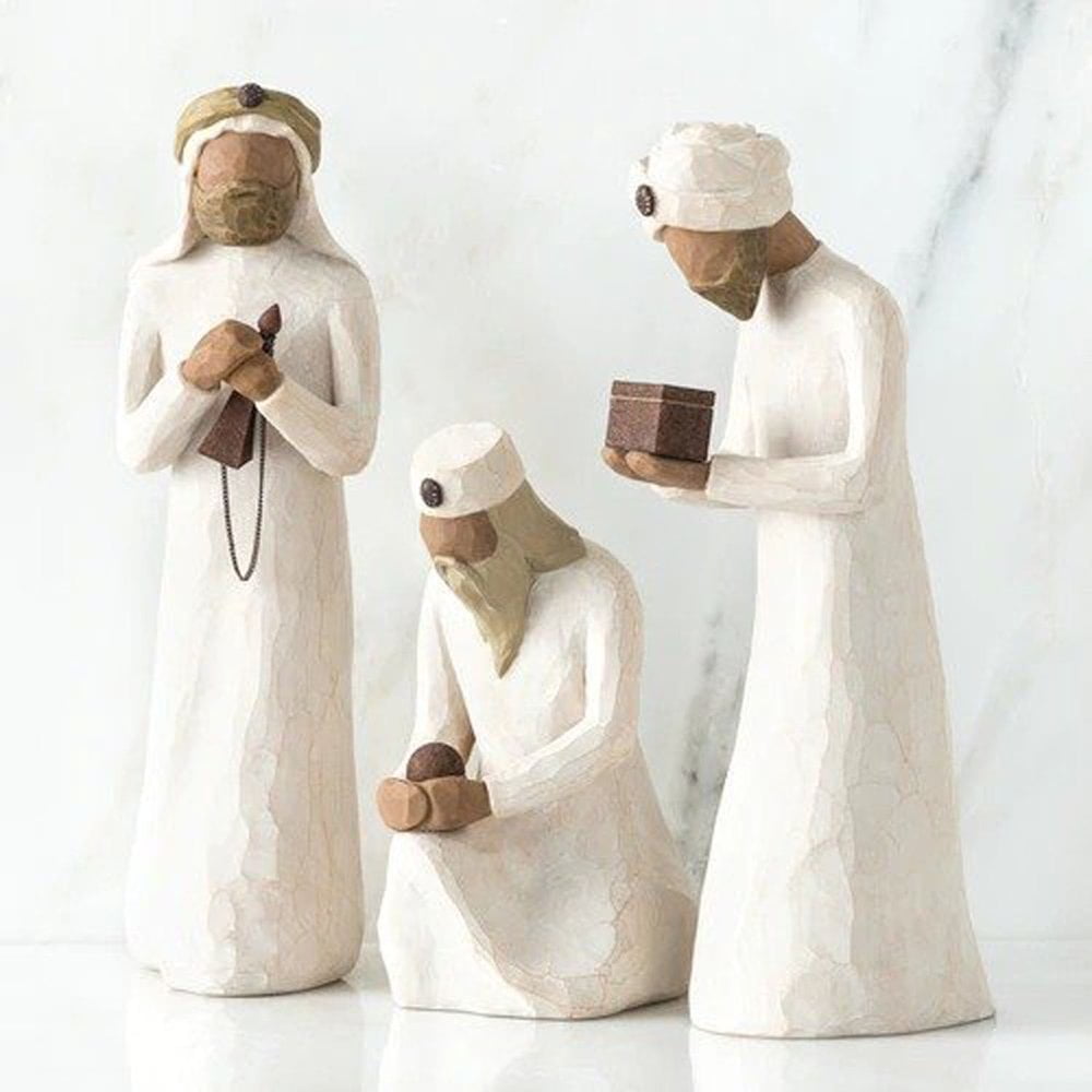 Click here for Generic The Three Wisemen Sculpted Hand Painted Fi... prices