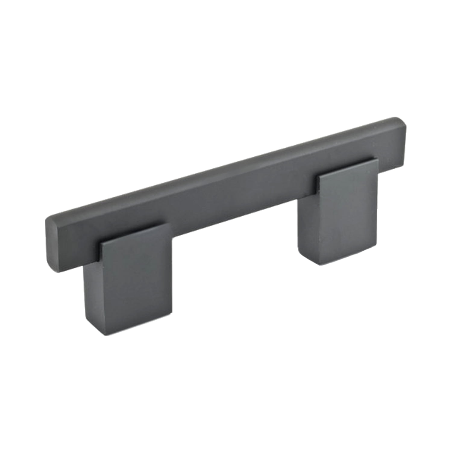 5 Pack Rok Bridge Style Pull Handle Black 6-5/16" Centers, 7-9/16 ...
