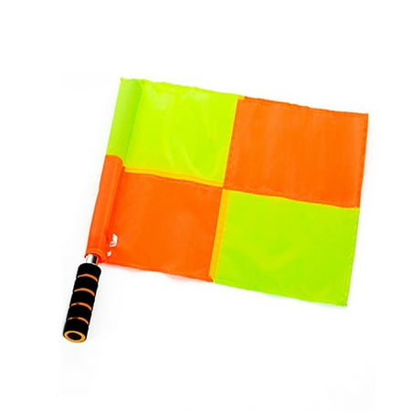 Soccer Referee Flags With Carrying Bag Football Judge Linesman Sideline Fair Sports Match Flags ...