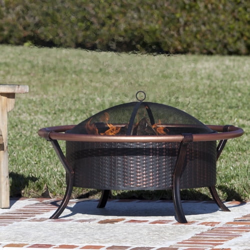 Click here for Fire Sense 37 Round Copper Finish Concrete Fire Pi... prices