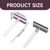 AUDeals Window Squeegee Cleaner Tool | Heavy-Duty Rubber with Ergonomic ...